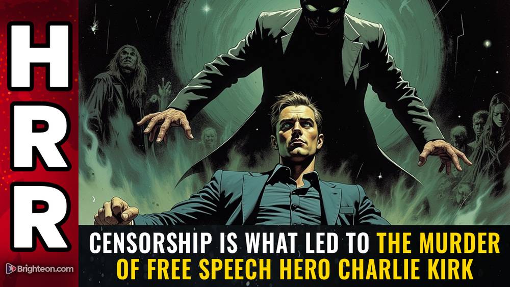 CENSORSHIP is what led to the murder of free speech hero Charlie Kirk