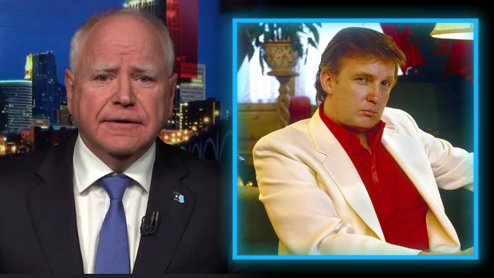 Tampon Tim Walz Accuses Trump Of Being A Poor Businessman: "Trump Is ...