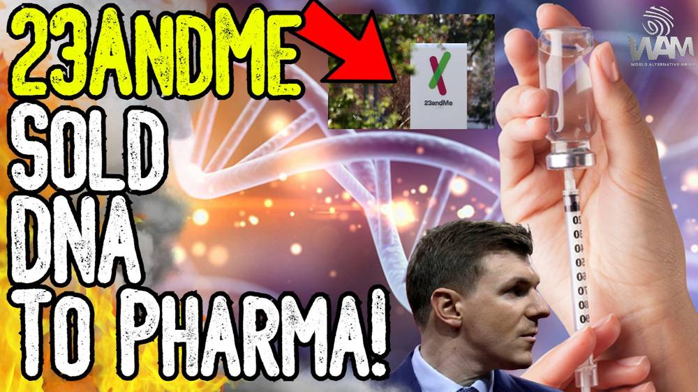 HUGE: 23ANDME SOLD DNA TO PHARMA! - Big Pharma Is Developing DNA ...