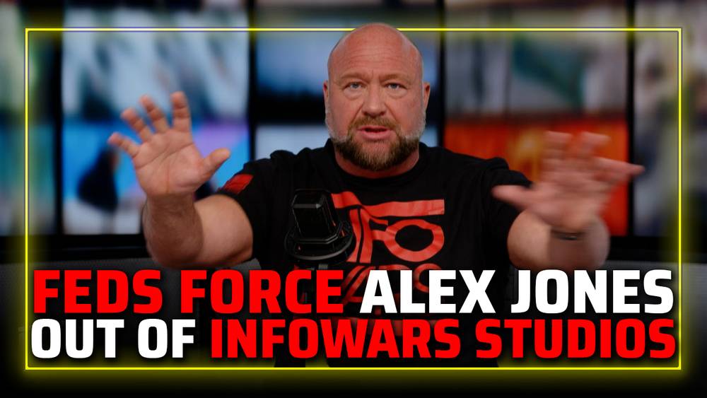 Feds Force Alex Jones Out Of Infowars' Studios— But He's Still Live At ...