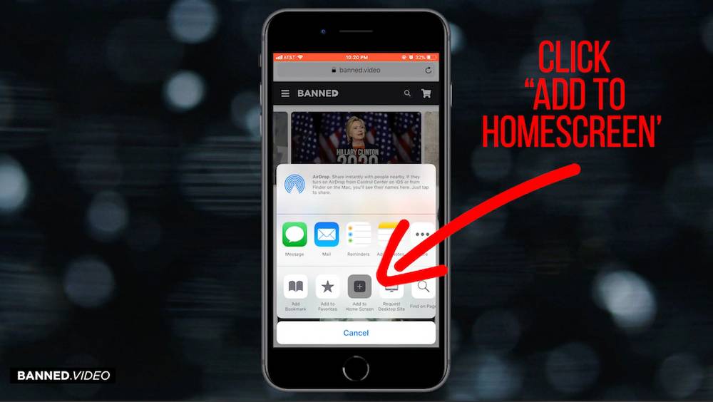 How to install the Infowars & Banned.Video app